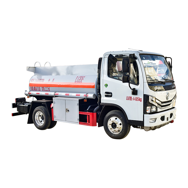 Custom 2000L Oil Tank Truck Dongfeng Mini Fuel Tanker Carbon Steel ...