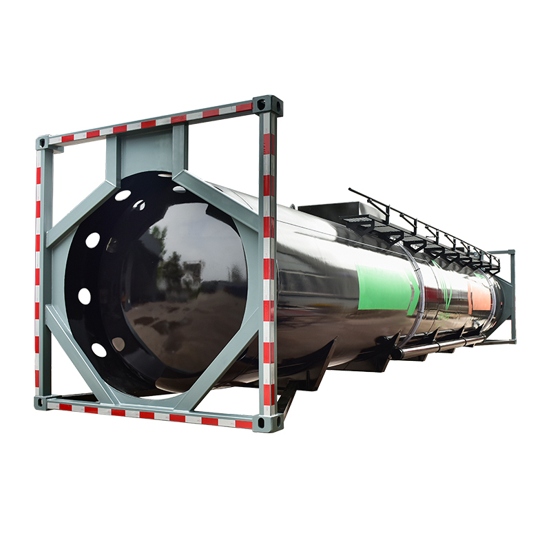 HCL Acid Chemical Liquid ISO Tank Container 40ft External Dimensions ...