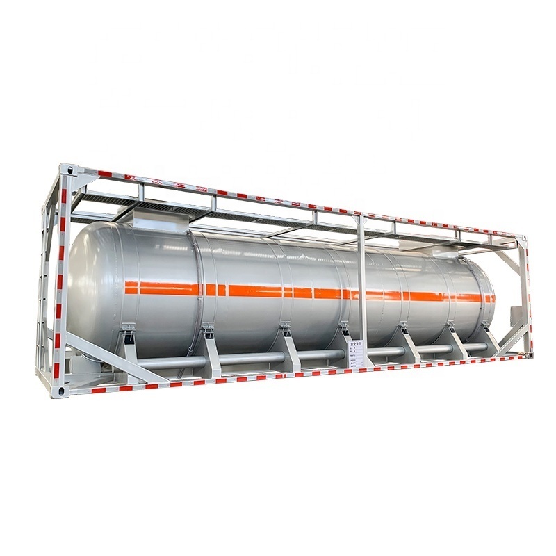 Aluminum Alloy ISO Tank Container Capacity 28000 Liters 30FT Transport ...