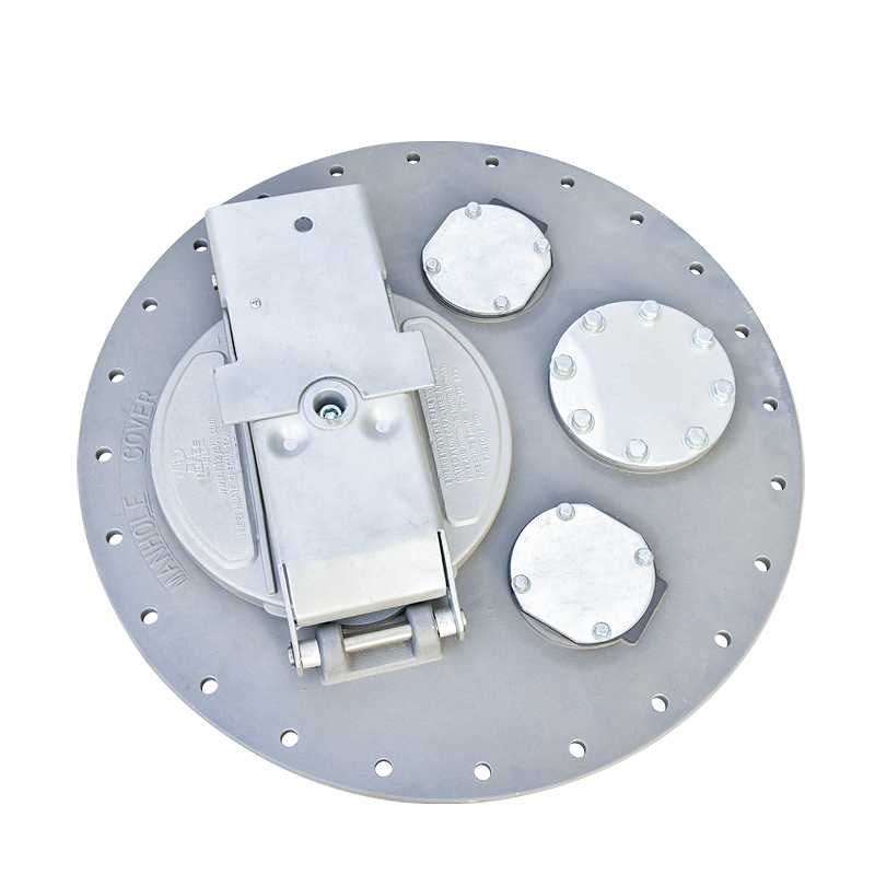 Fuel Tanker Truck Parts 20" European Standard Aluminum Alloy Manhole ...