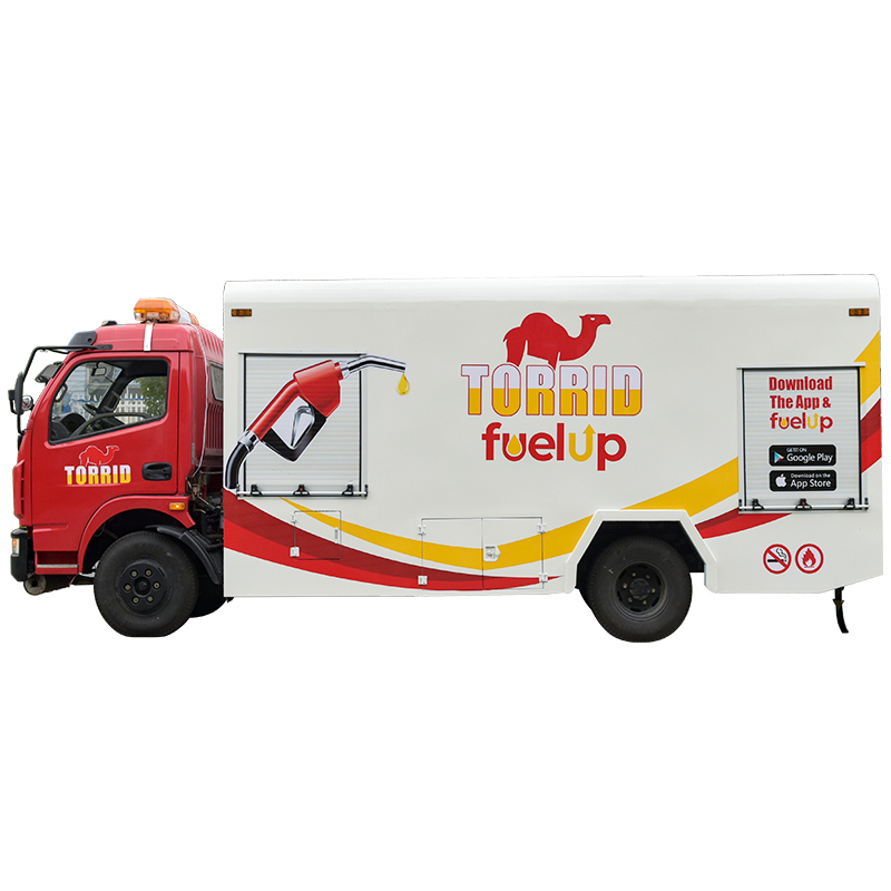 Flammable Liquid Fuel Transport Vehicle Max Torque 500 - 1000Nm 4X2 ...